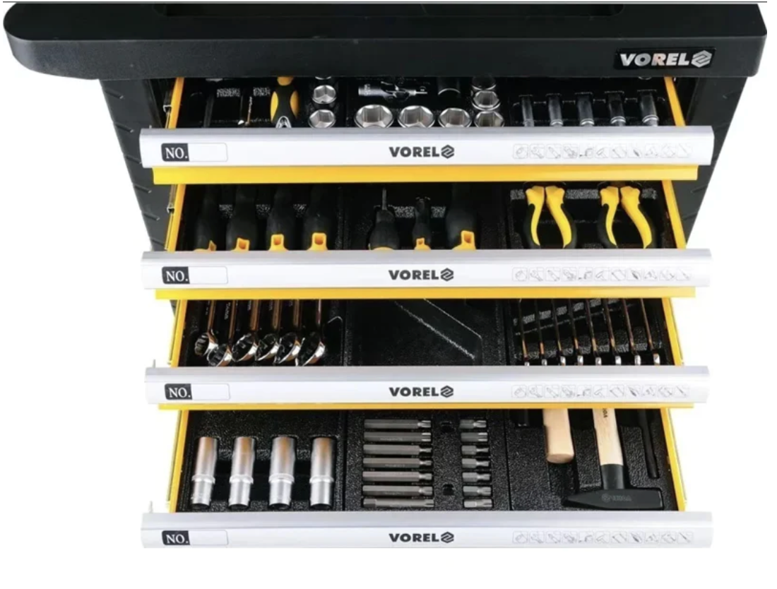 Caja de Herramientas 177 Piezas VOREL – Puntomak