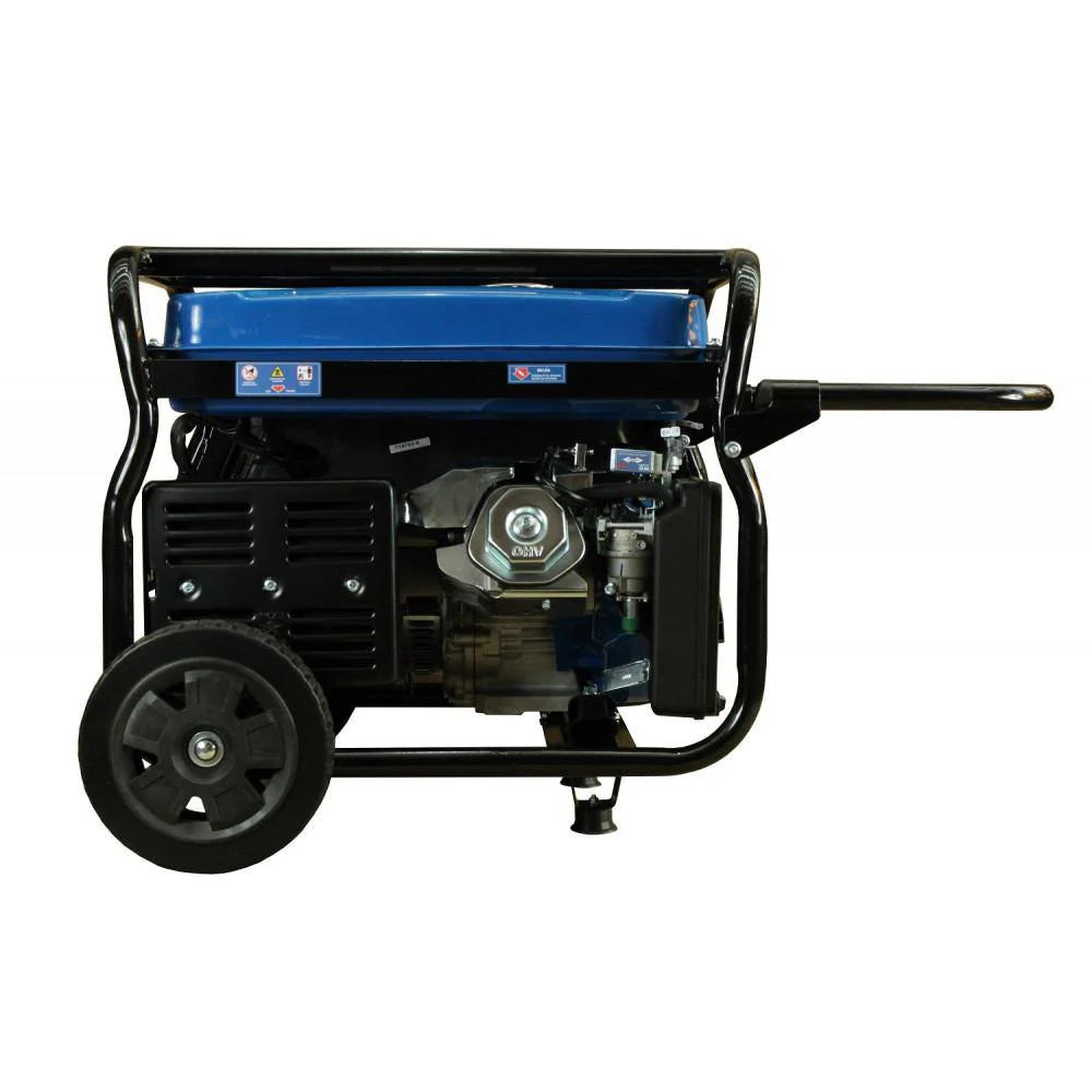 Generador Electrico Gasolina 6500W 380V Trifasico Partida Electrica HY ...