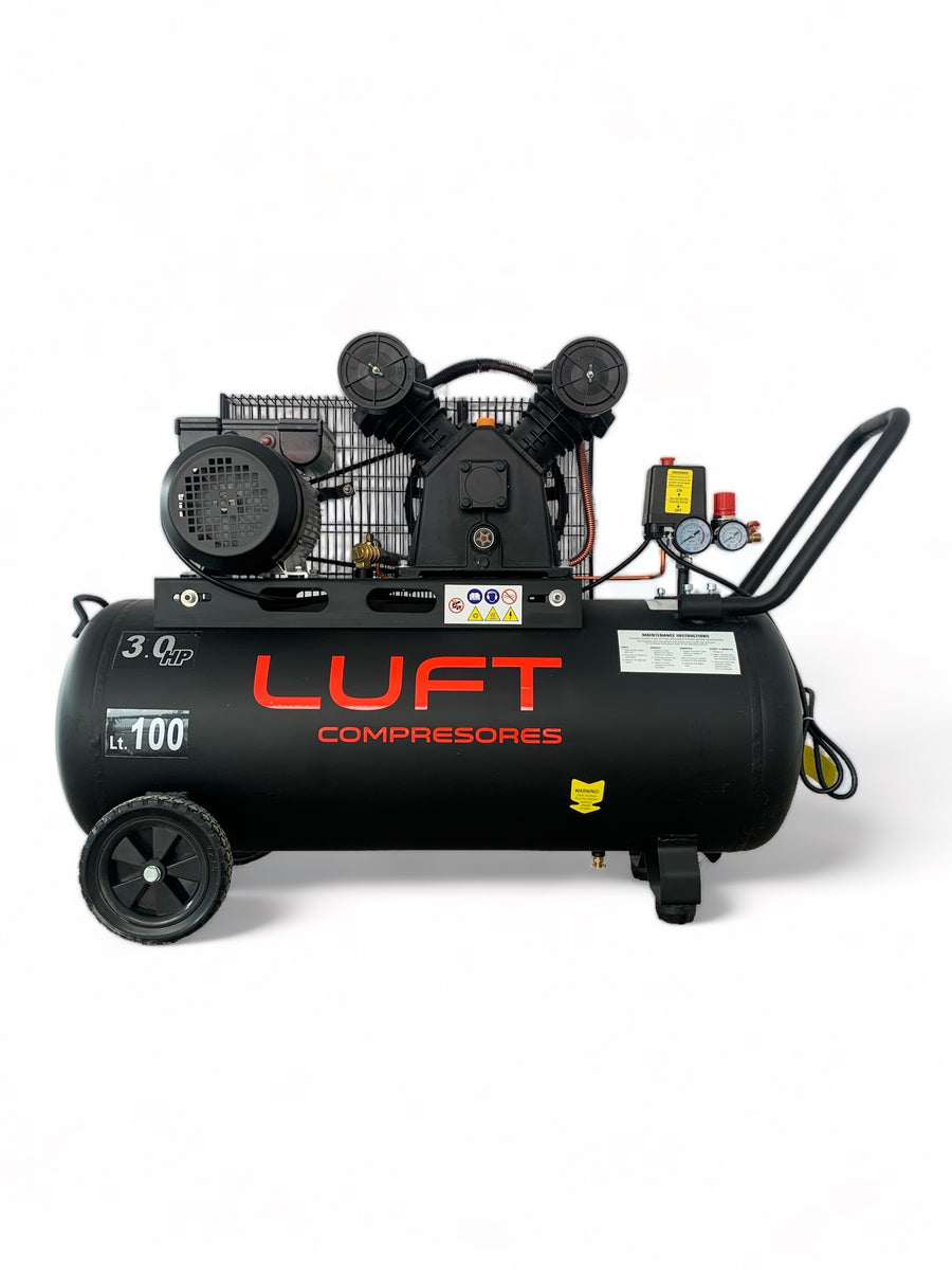 Compresor de Aire 100LT 3HP 8Bar LUFT – Puntomak